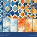 Moroccan Inspired: Printable Digital Papers for Instant Download ...