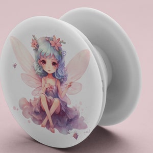 Watercolor Cute Fairy Clip Art Bundle Flowers, Rainbows, Magical, 15 ...