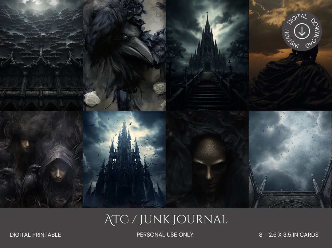 ATC Digital Download ATC Packs Ephemera for Junk Journals Scrapbooking ...