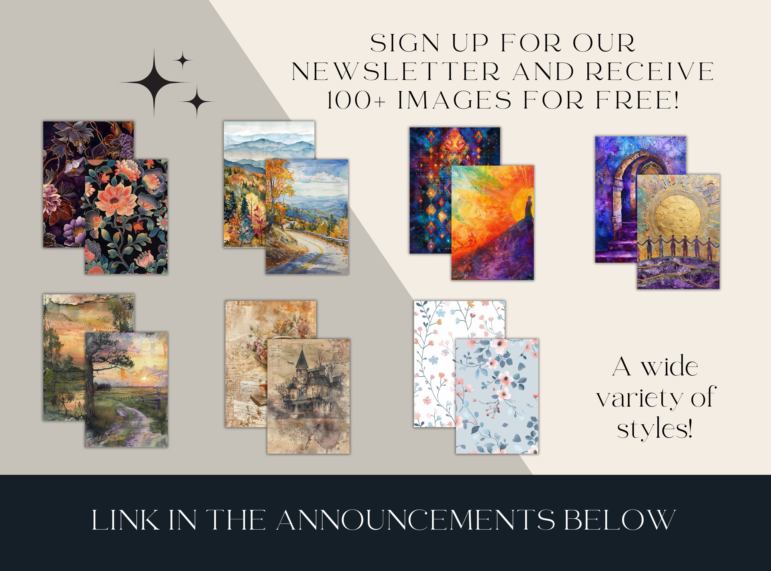 ATC Digital Download ATC Packs Ephemera for Junk Journals Scrapbooking ...