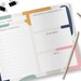 Day Schedule, Desk Planner, Colour Block Design - Etsy UK