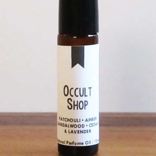 OCCULT SHOP / Patchouli Amber Sandalwood Cedar & Lavender / - Etsy