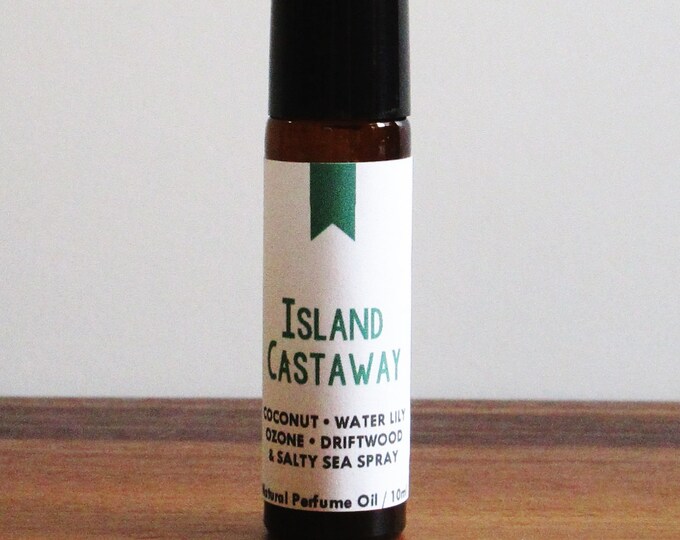 ISLAND CASTAWAY / Coconut Water Lily Ozone Driftwood & Salty - Etsy