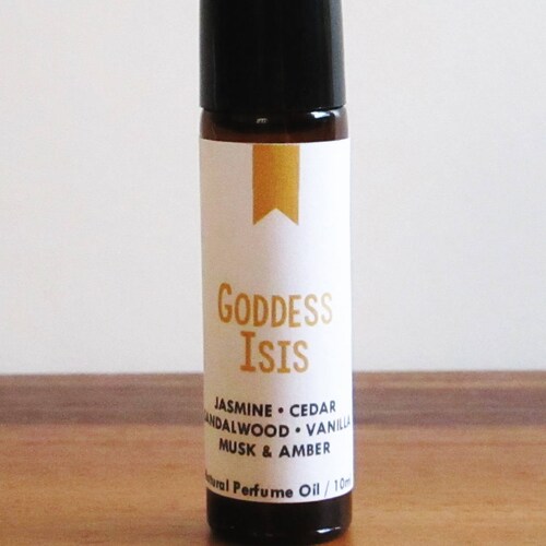 GODDESS ISIS / Jasmine Cedar Sandalwood Vanilla Musk & Amber / - Etsy