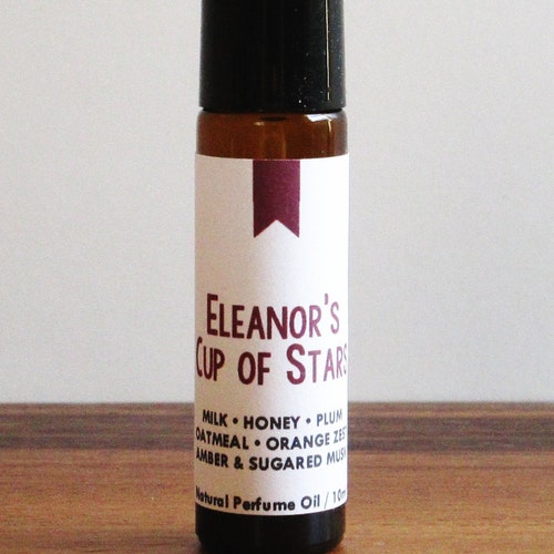 ELEANOR'S CUP of STARS / Milk Honey Plum Oatmeal Orange - Etsy