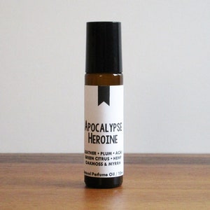 APOCALYPSE HEROINE / Leather Plum Acai Green Citrus Hemp Oakmoss ...