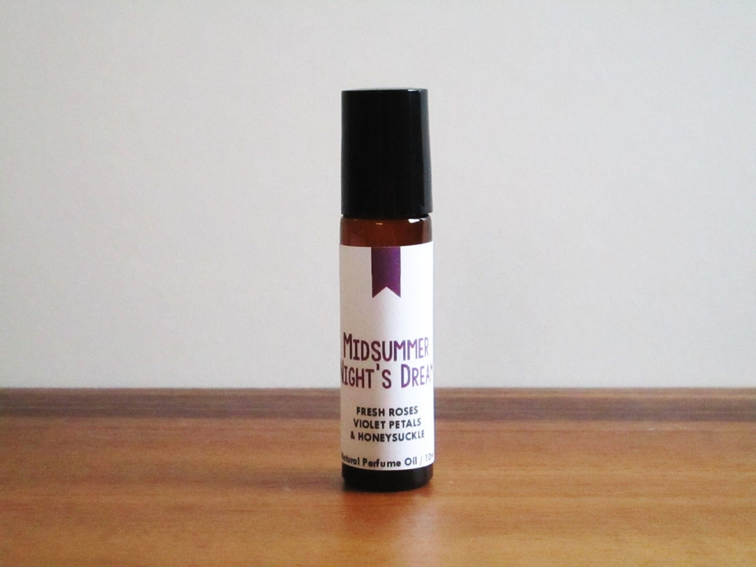 MIDSUMMER NIGHT'S DREAM / Fresh Roses Violet Petals & Honeysuckle ...