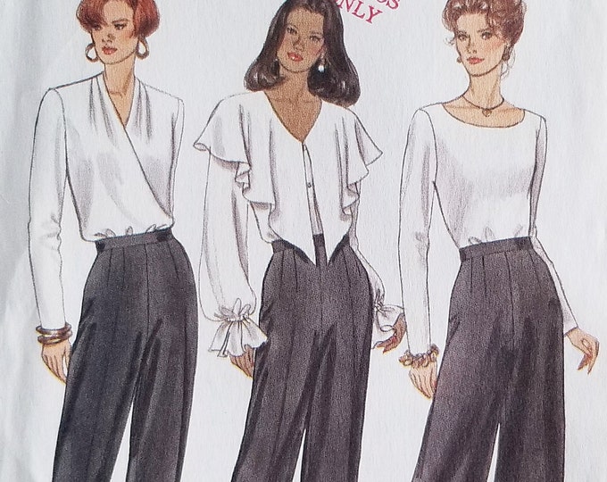 Pants Sewing Pattern With Leg Variations - Sizes 20 - 24 / Waist 34 ...