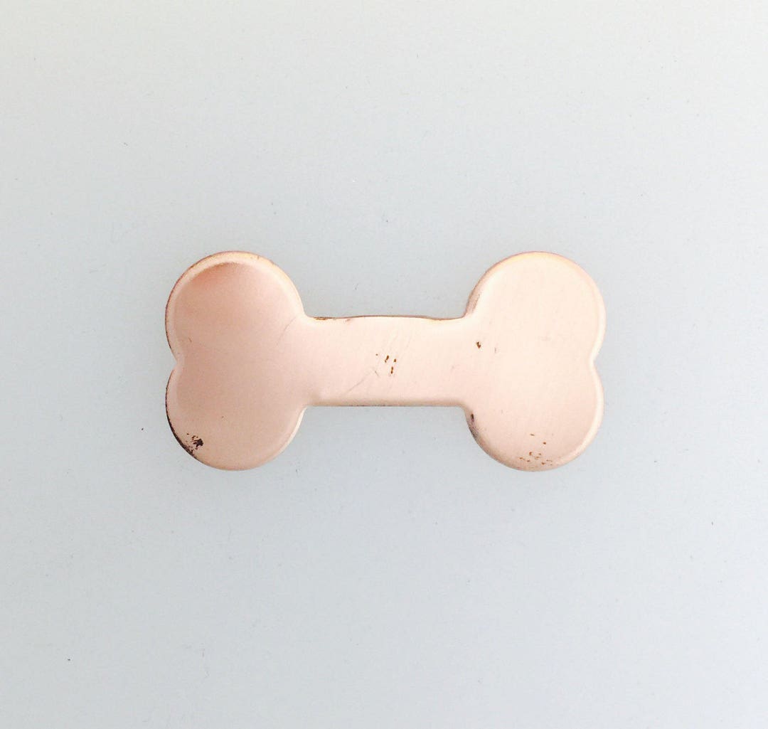 Raw Copper Dog Bone Shaped Blanks-jewelry Making-metal - Etsy
