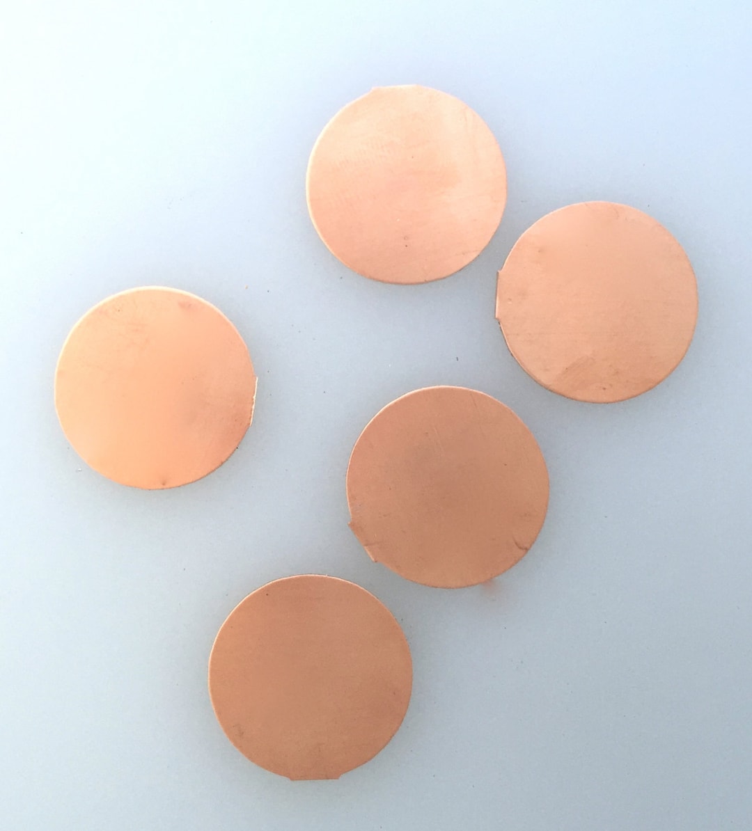 Raw Copper Circle Blanks-geometric Shapes-jewelry Making-hand Stamping ...