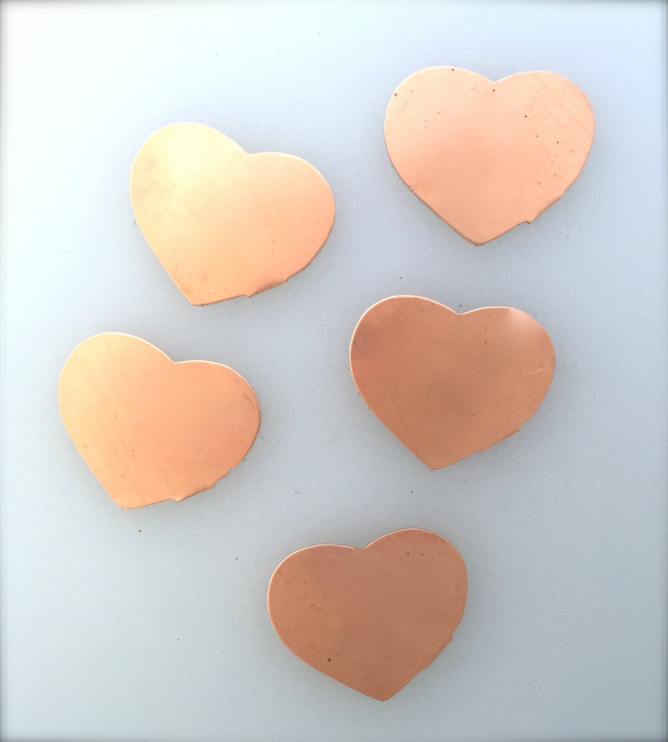 Raw Copper Heart Blanks-jewelry Making-hand Stamping-metal - Etsy