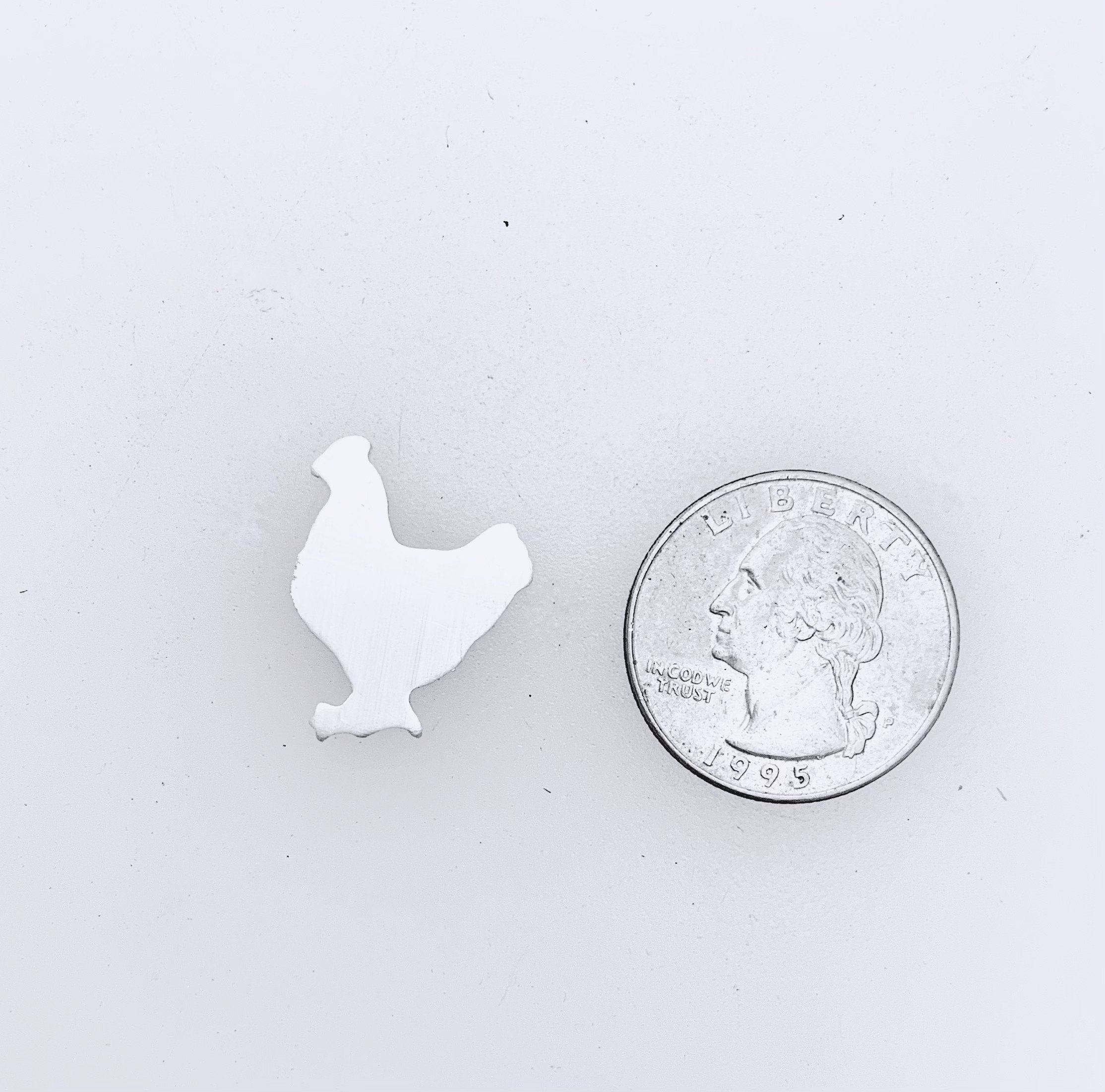 Raw Small Chicken Brass Blanks-brass Blanks-metal Blanks-metal - Etsy