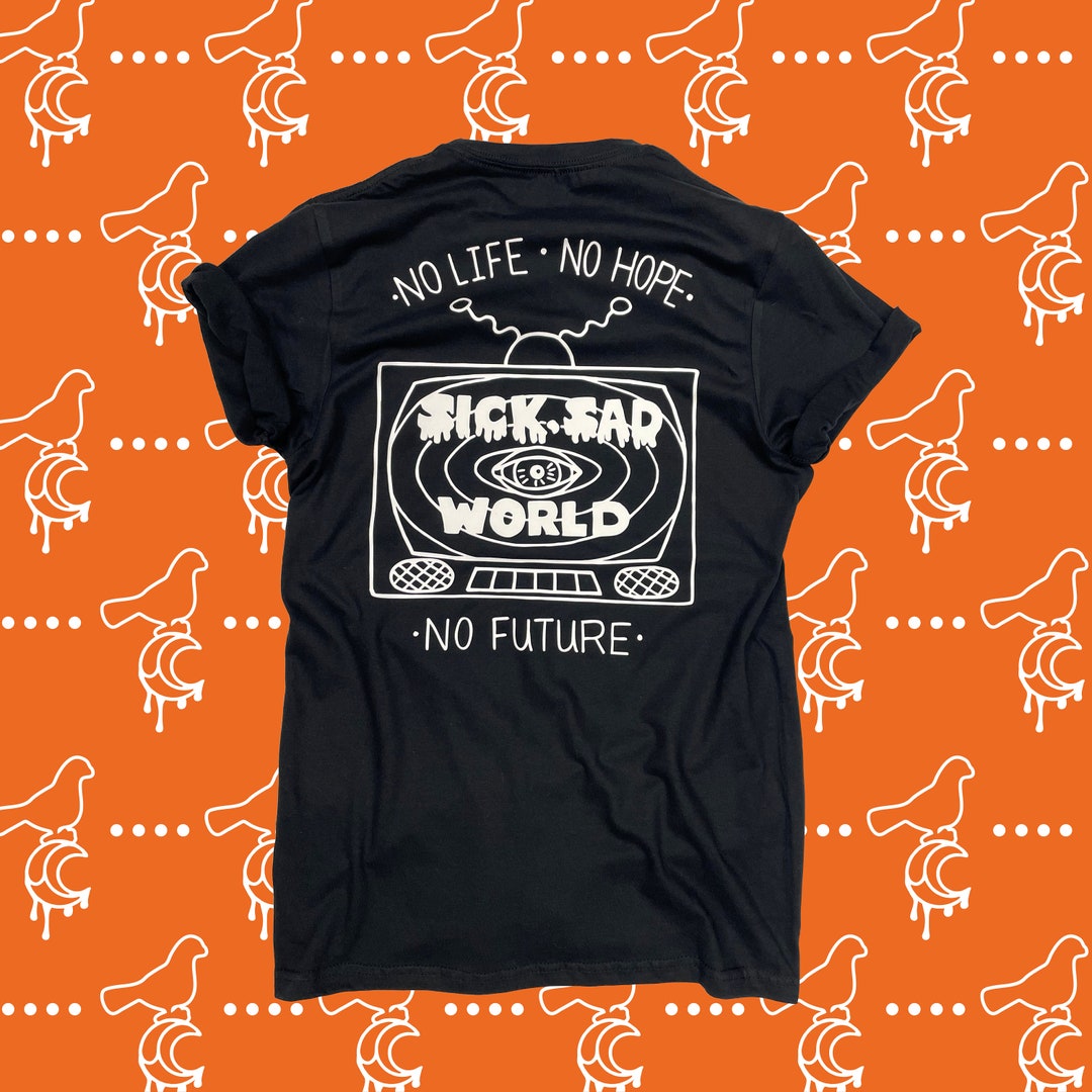 Sick Sad World T-shirt Daria Fan Gift 90s Cartoon Tee MTV Show Merch ...