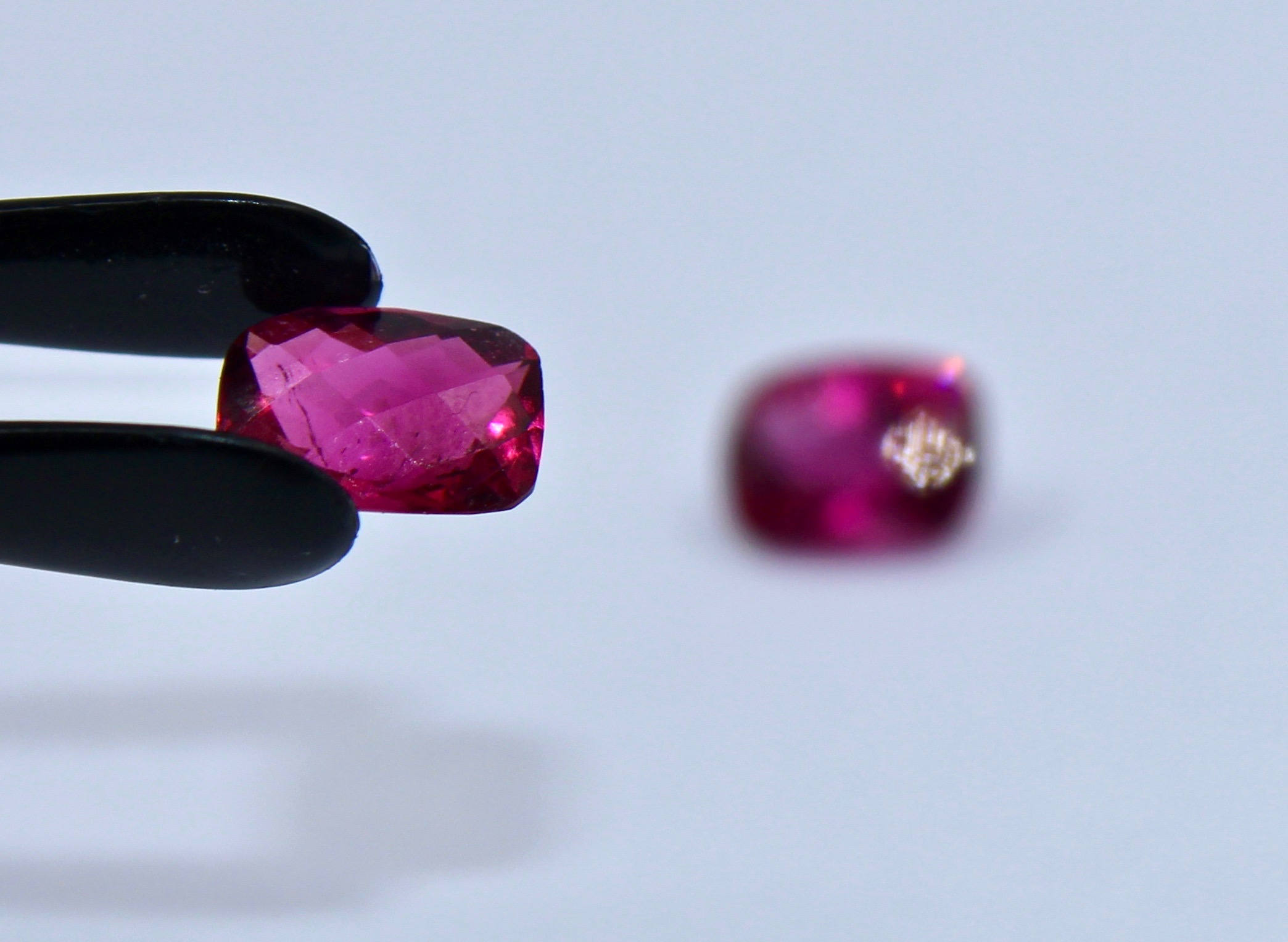 Natural Pink TOURMALINE RUBELLITE Cushion Cut Pair 2.68 Carats - Etsy