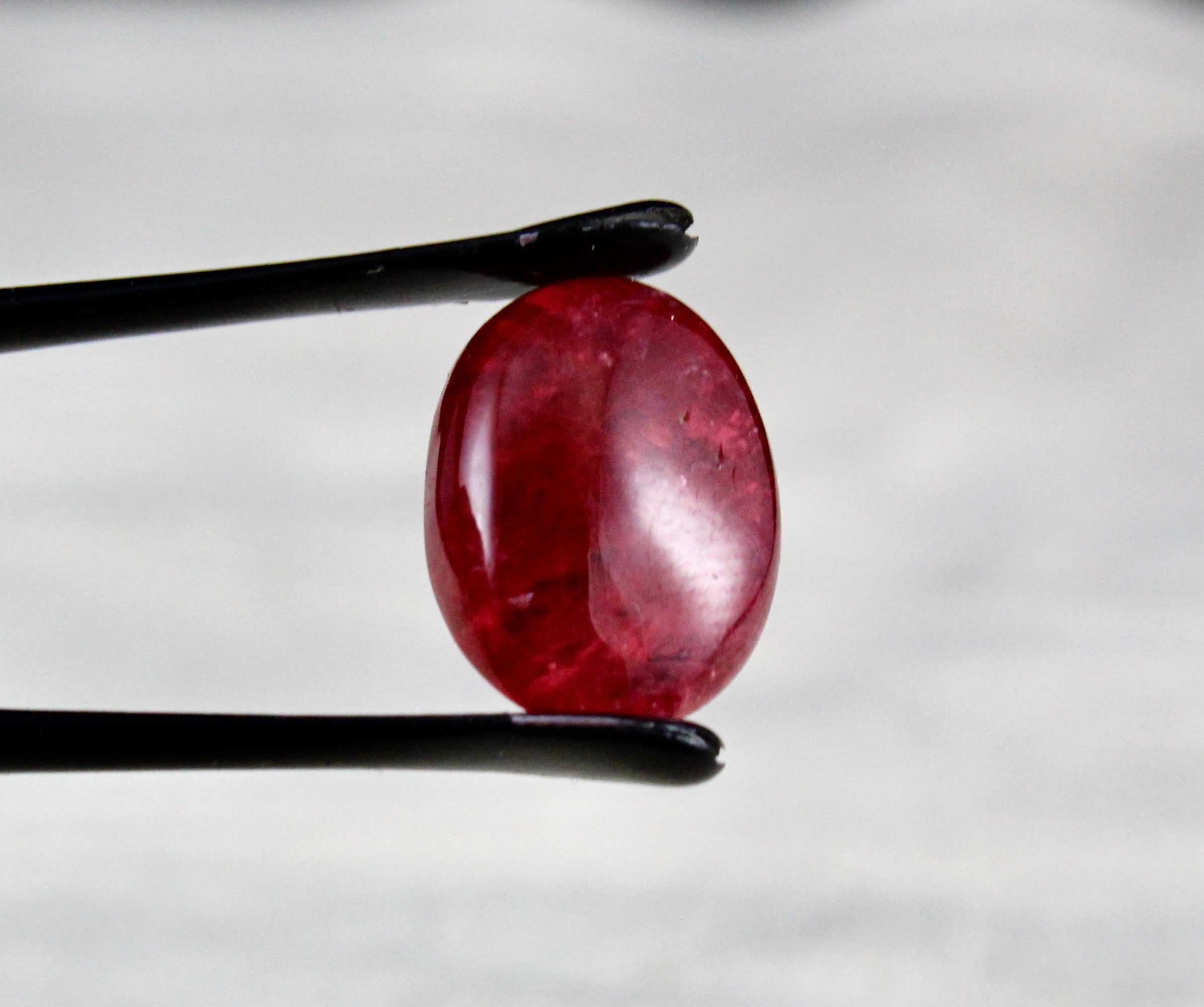 Natural Red SPINEL Cabochon 16x12 Mm Oval 11.50 Carats - Etsy