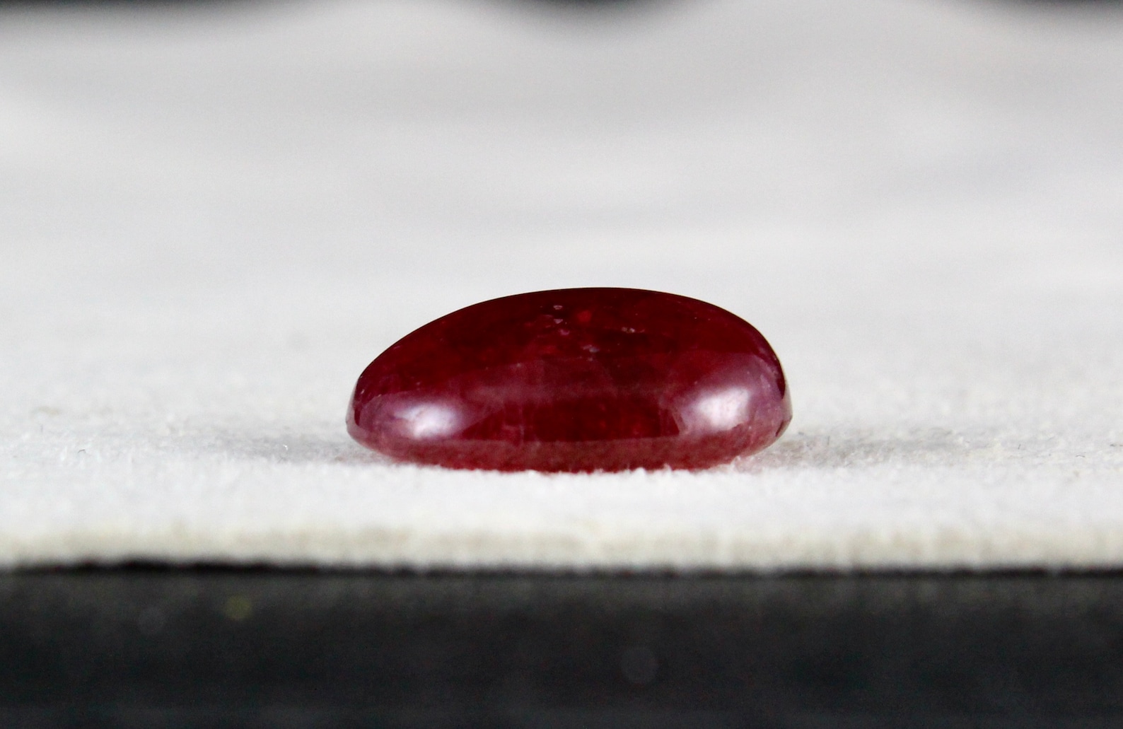 Natural Red SPINEL Cabochon 16x12 Mm Oval 11.50 Carats GEMSTONE Ring ...