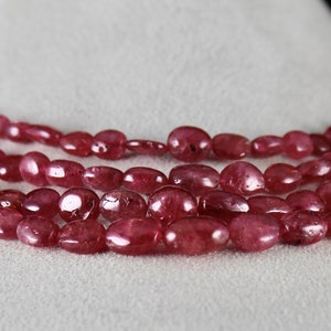 Natural Red Spinel Beads Cabochon 4 L 431 Ct Certified Gemstone Finest ...