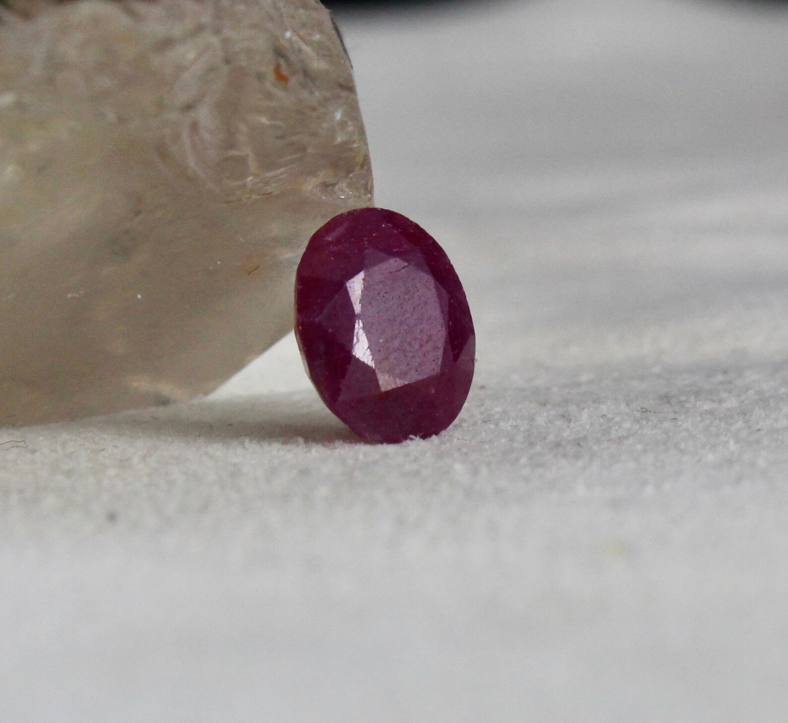 Natural Untreated RUBY OVAL CUT 3.69 Carats Astrology Gemstone - Etsy