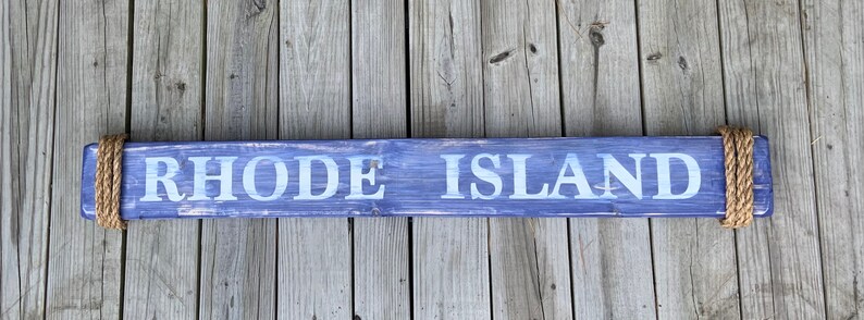 Personalized Sign / Nautical Sign / Rope Sign / Custom Wood Sign ...