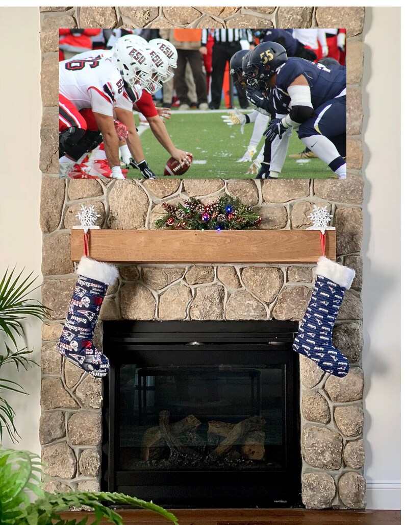 New England Patriots Christmas Stocking Football Sports Stocking ...