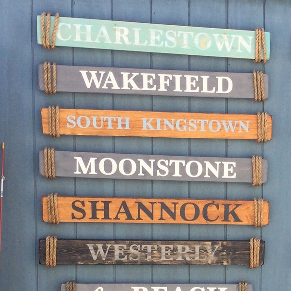 Wood and Rope - Etsy