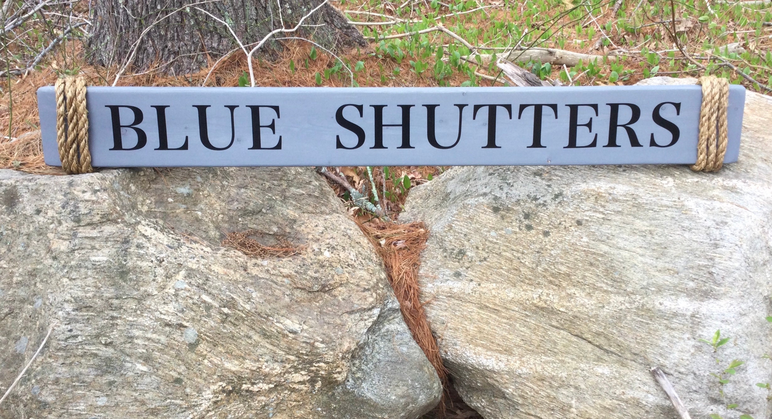 Personalized Sign / Nautical Sign / Rope Sign / Custom Wood | Etsy