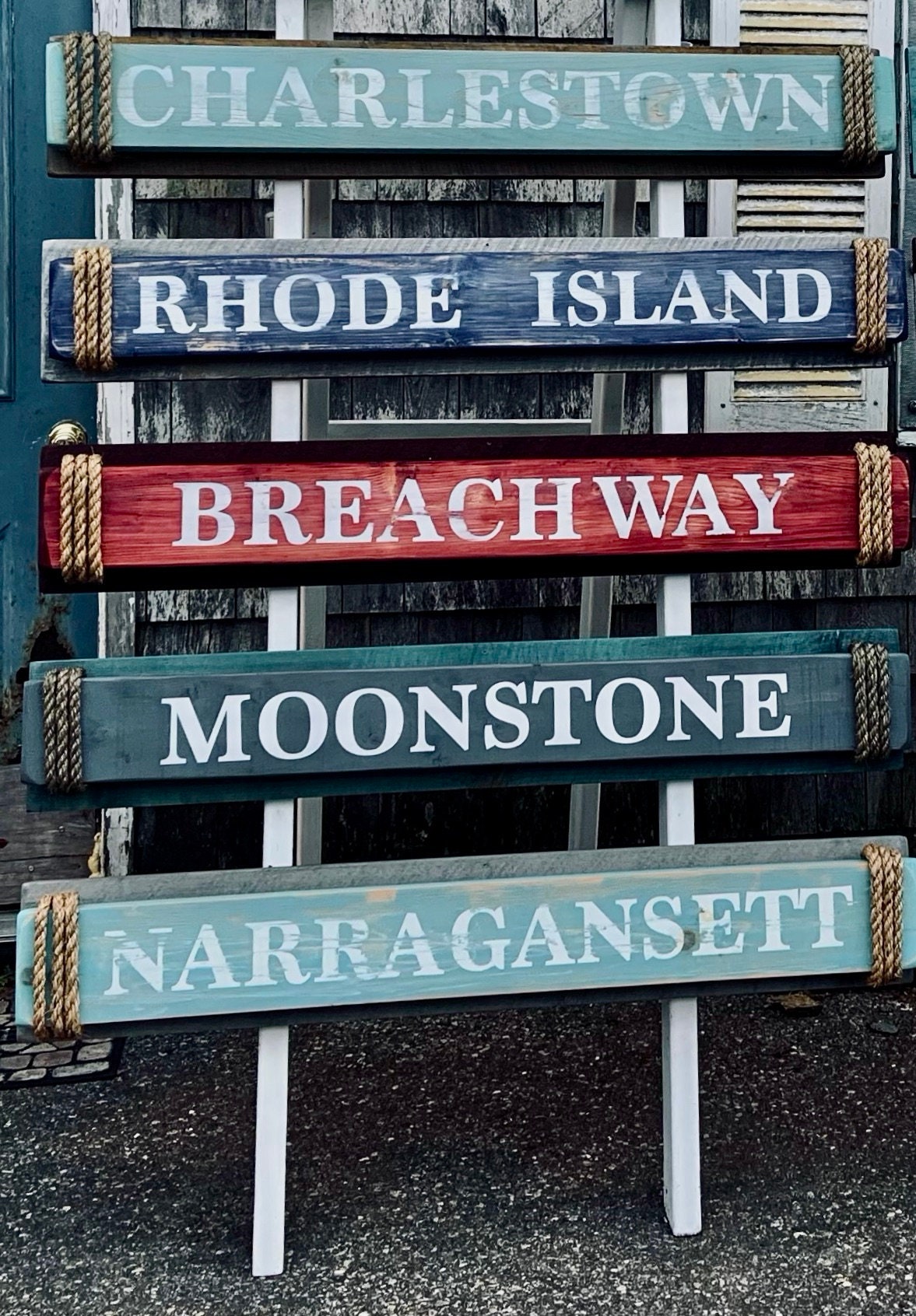 Personalized Sign / Nautical Sign / Rope Sign / Custom Wood Sign ...