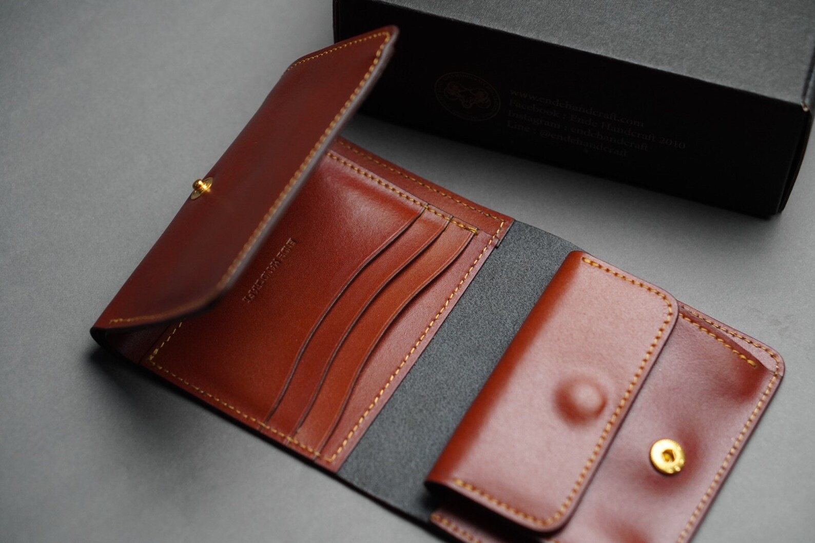 Leather Tri-fold Wallet PDF Pattern: Men's DIY Template (digital ...