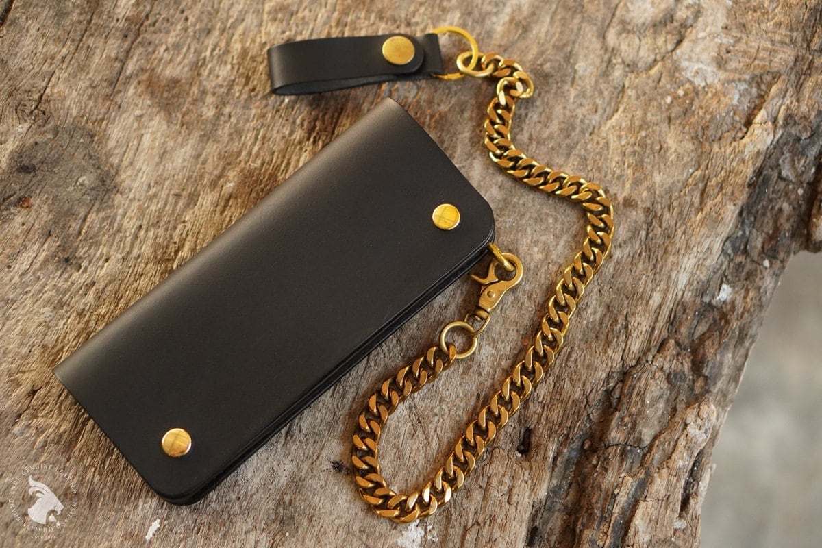 Long Wallet Biker Slim Pdf Pattern Wallet Pattern Wallet Leathercraft ...