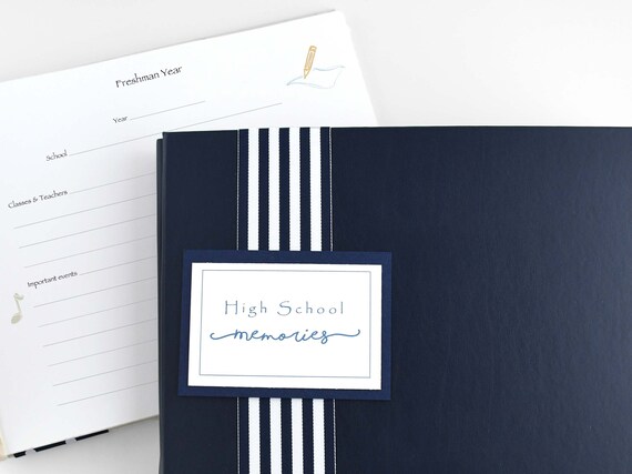 High School Senior Memory Book
