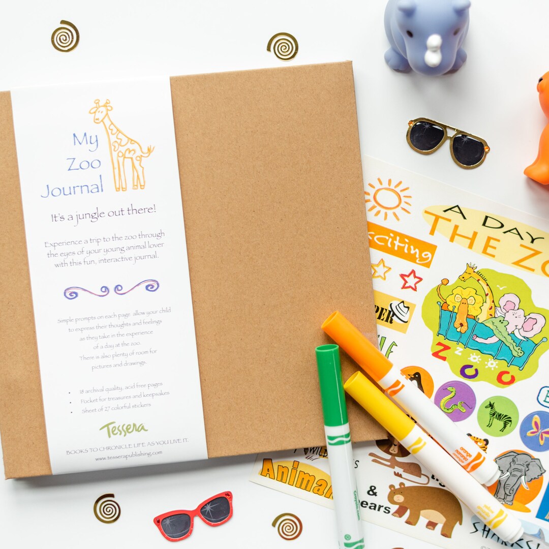 Zoo Kids Journal Zoo Activity Zoo Gift for Kids Zoo - Etsy