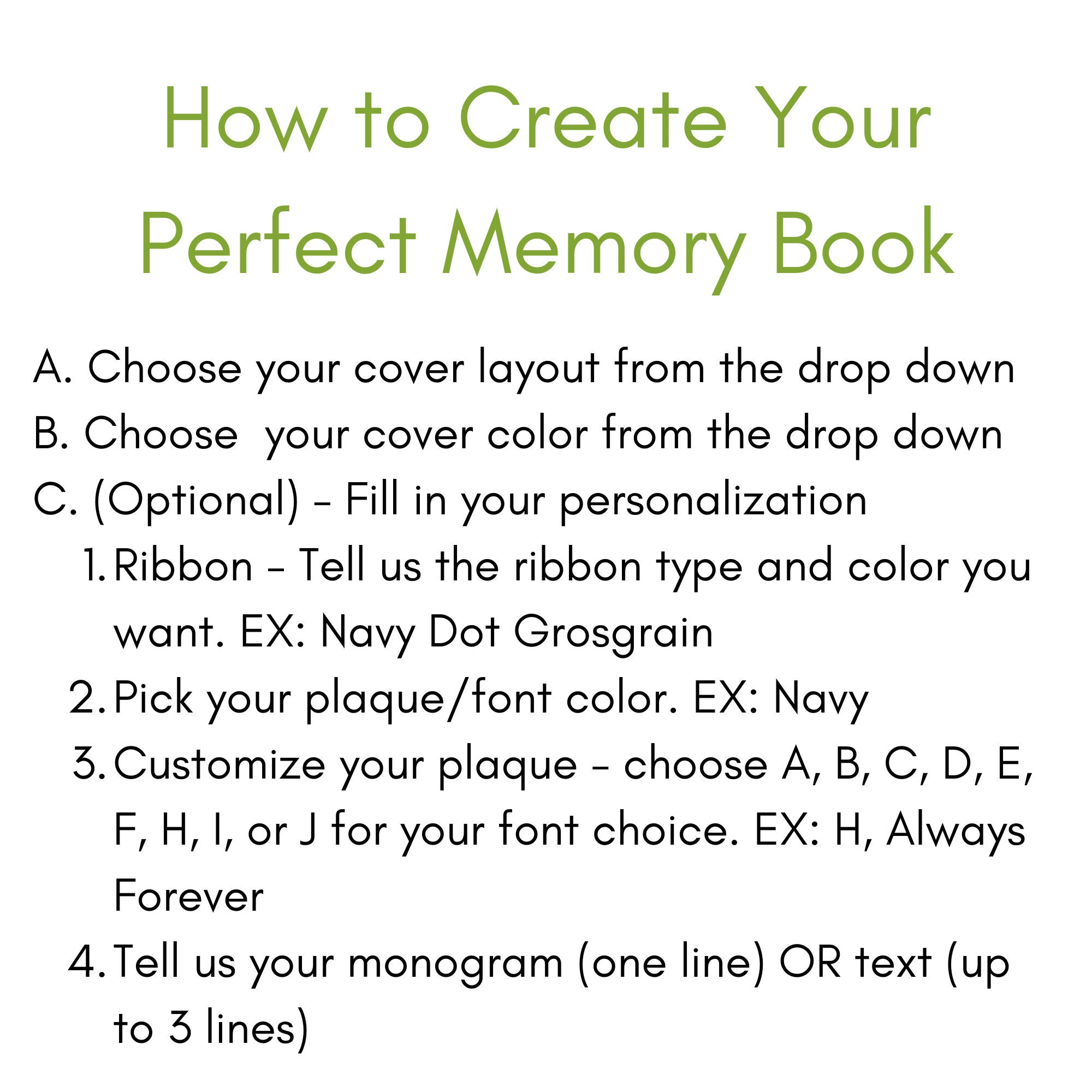 High School Memory Book | Personalized Graduation Gift | High School ...