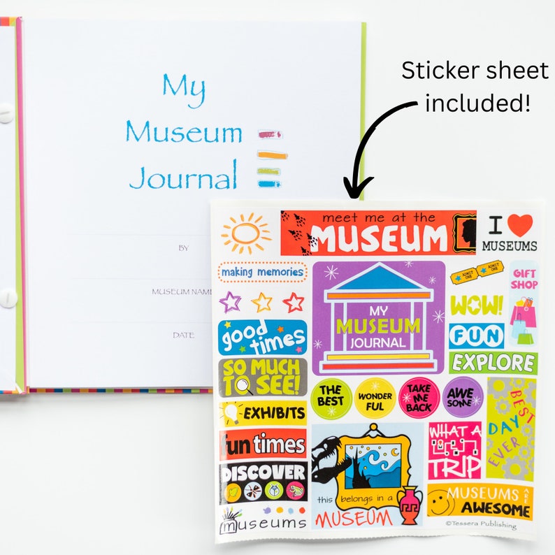 Museum Kids Journal | Museum Gift for Kids | Museum Field Trip | Museum ...