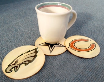 College Football Coasters - Etsy