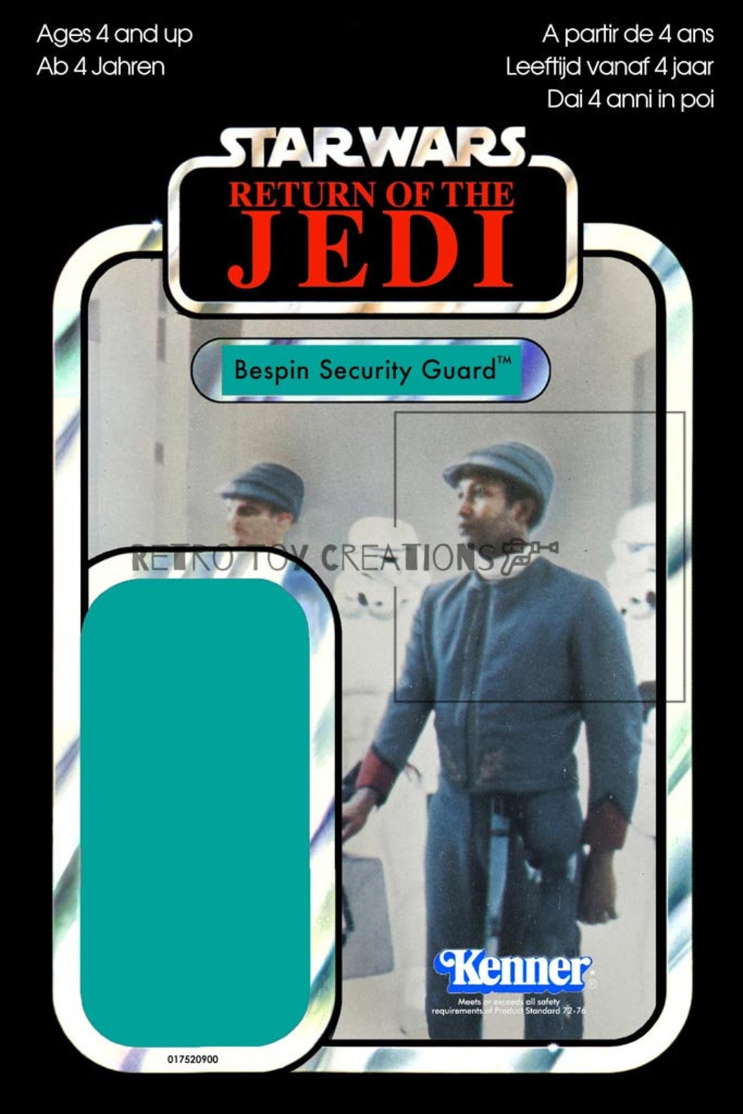 Bespin Security Guard Hybrid TRI-LOGO Vintage Star Wars Reproduction ...