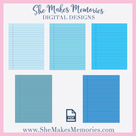 Digital notebook paper, digital paper, goodnotes paper, notability ...