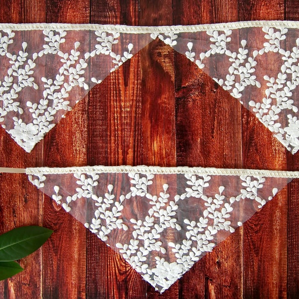 Lace Bunting - Etsy