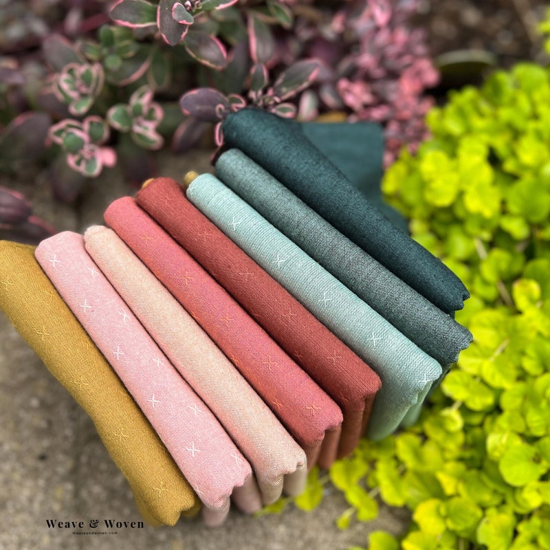 Moody Petals Fabric - Etsy