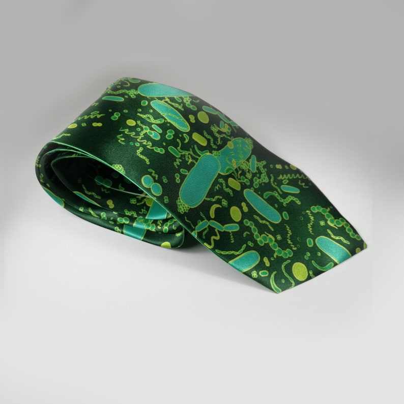 Bacteria Shapes Tie - Etsy