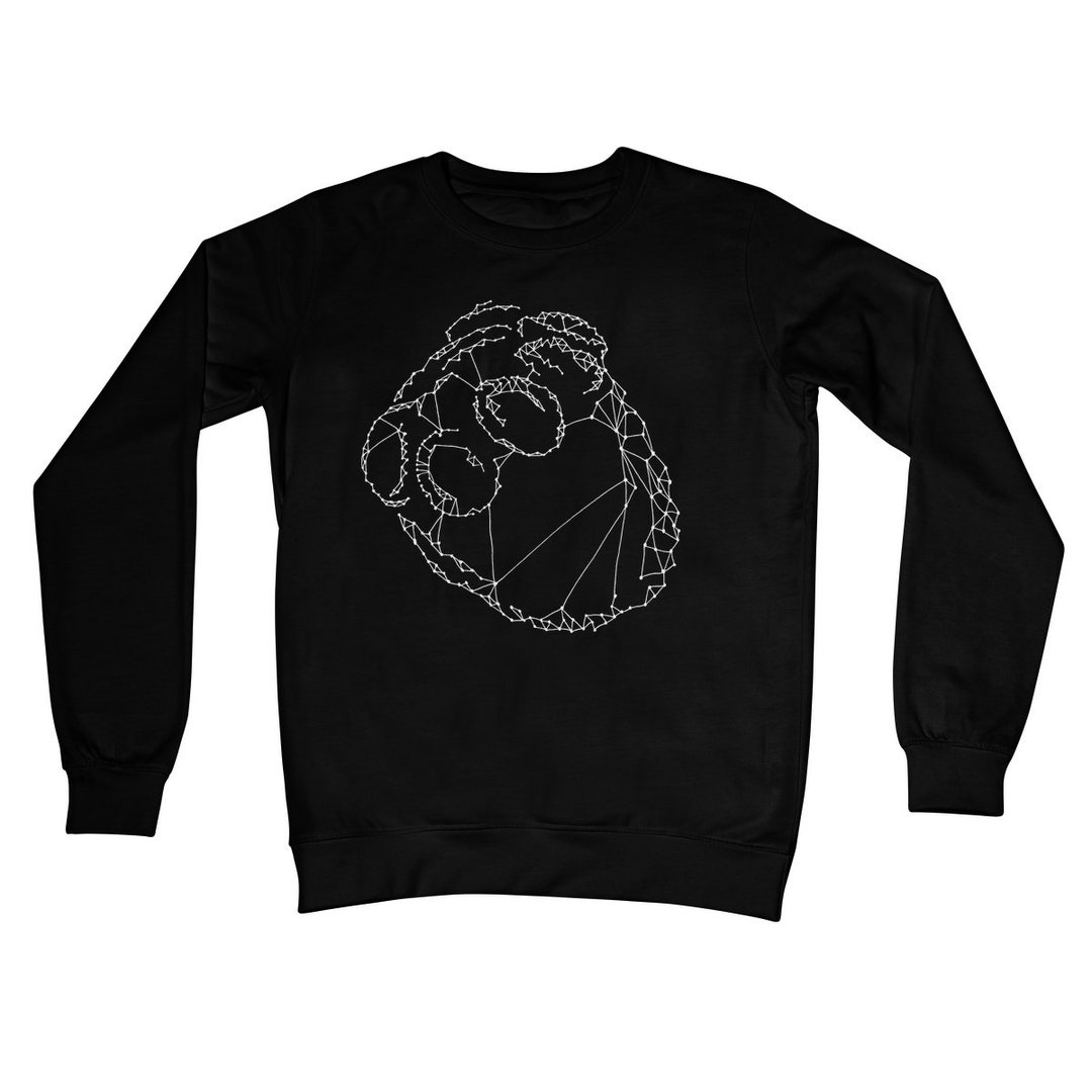 Yeast Cell Map Science Jumper Sweater black - Etsy