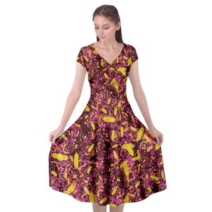 Bacteria Wrap Midi Dress (colour Options) - Etsy