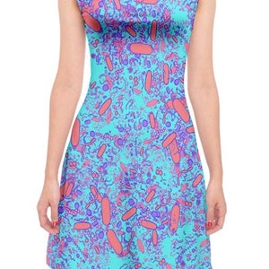 Bacteria Shapes Shift Dress colour Options - Etsy