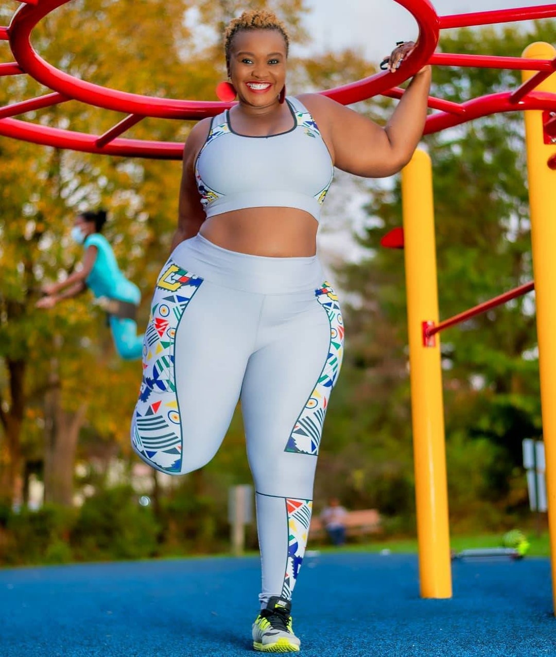 Kente Activewear, African Print Activewear, Dashiki Activewear, African ...