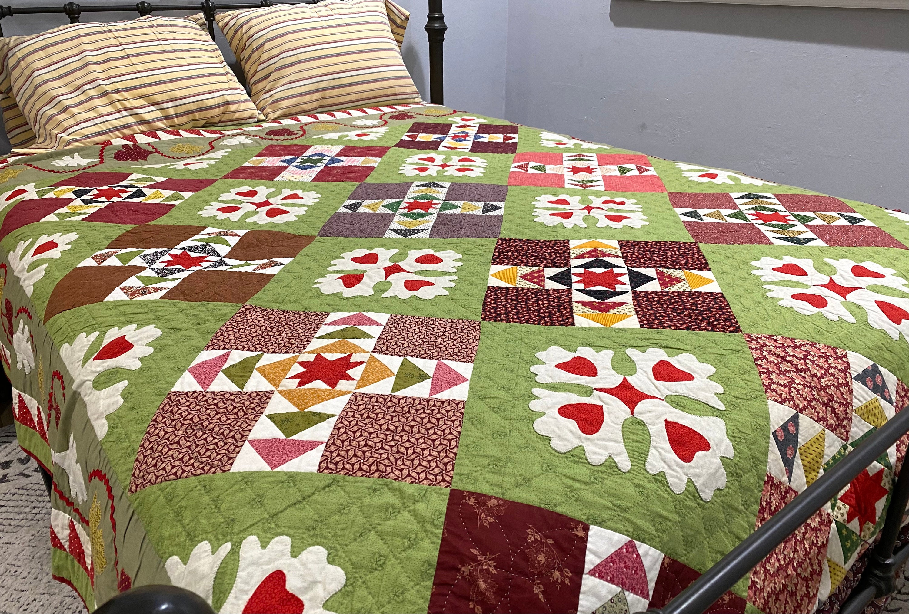 Happy Green QUILT - Etsy