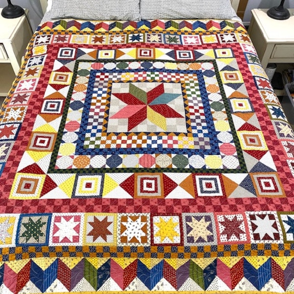 Around Town Quilt Pattern - Etsy