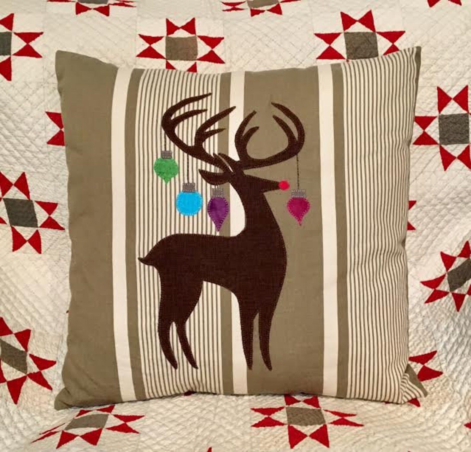 Retro Rudolph PATTERN - Etsy