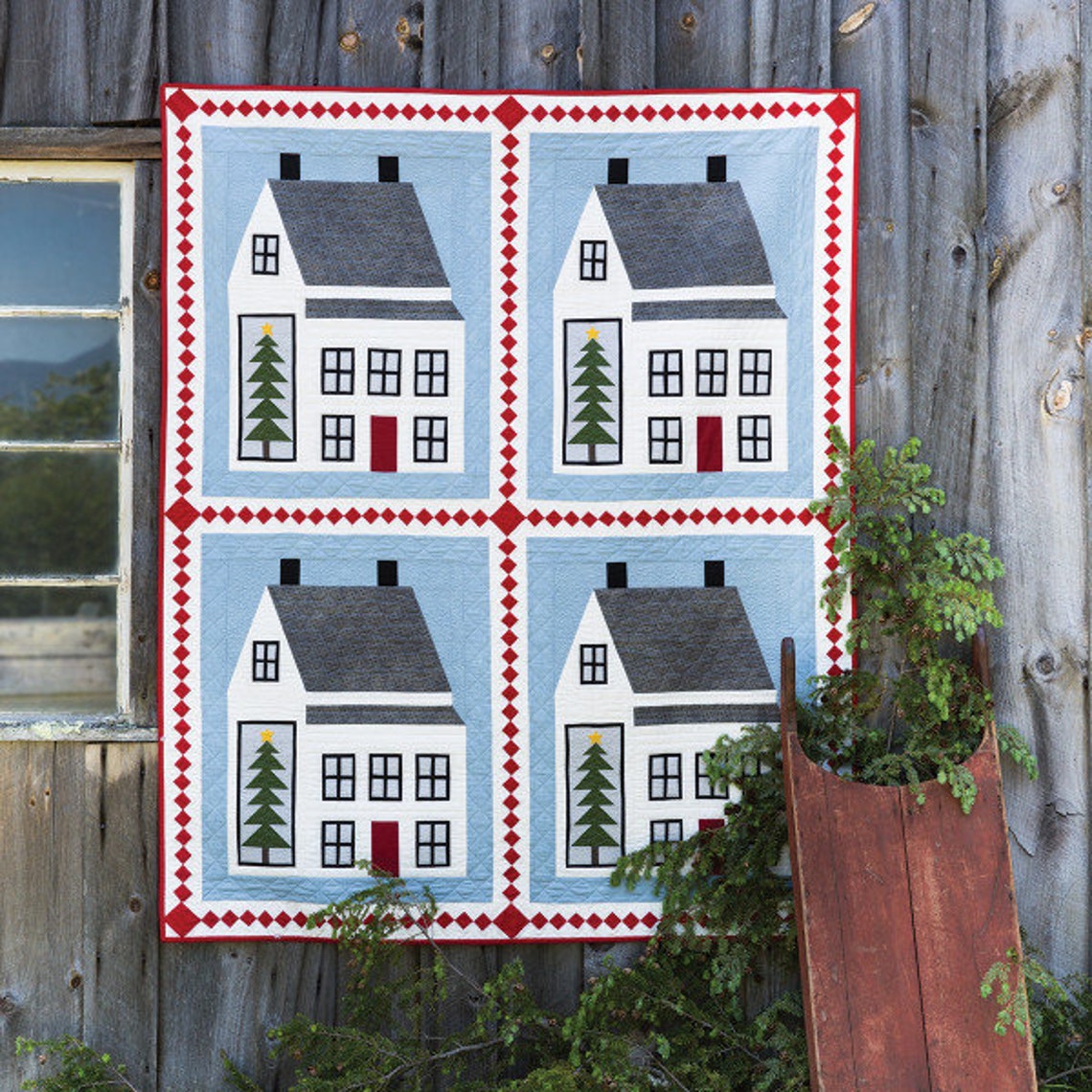 All Through the House PATTERN - Etsy