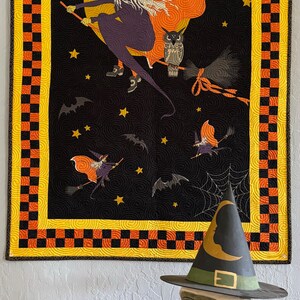 Witch Panel Quilt KIT - Etsy