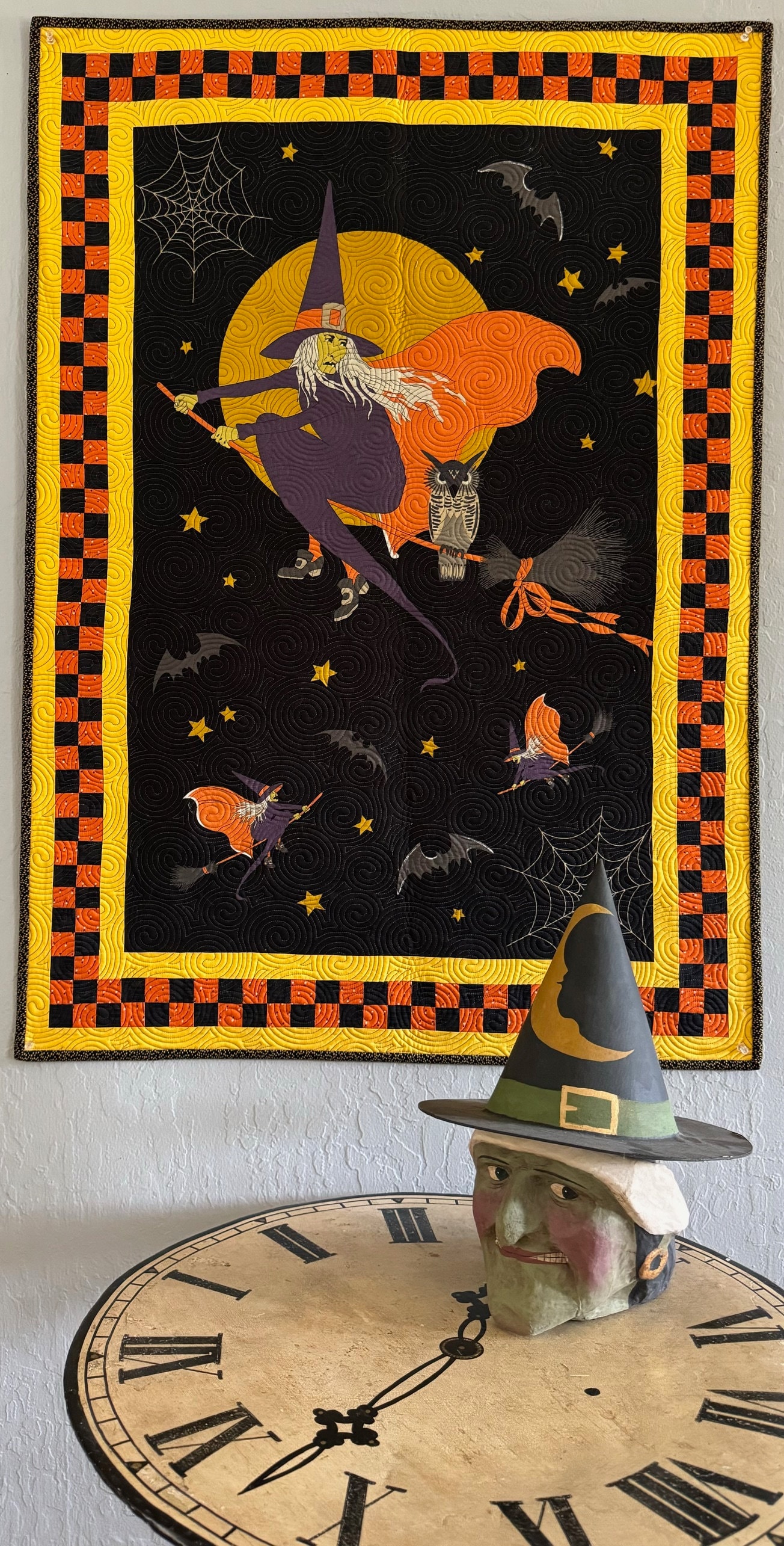 Witch Panel Quilt KIT - Etsy