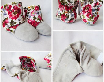 Fleece Booties | Etsy
